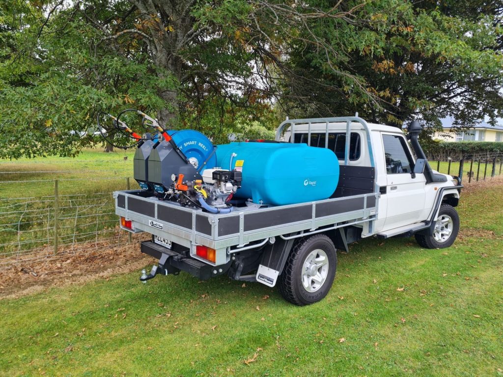 RapidSpray 800litre E/S Ultimate Field Sprayer with twin 150m Buddy ...