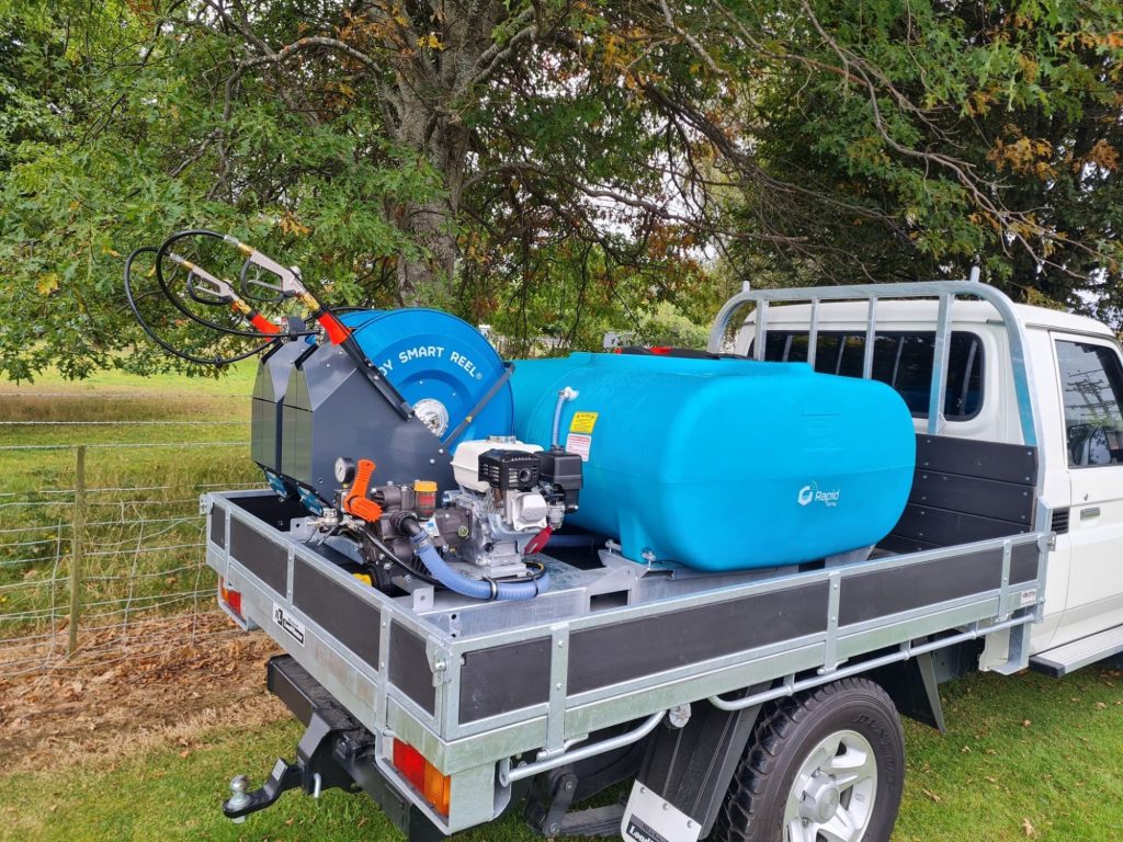 RapidSpray 1000litre Ultimate Field Sprayer with twin 100m Buddy Auto ...