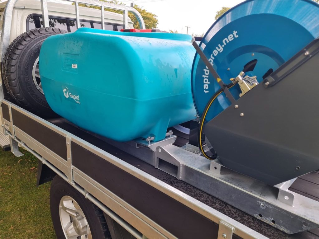 RapidSpray 1000litre Ultimate Field Sprayer with twin 100m Buddy Auto ...