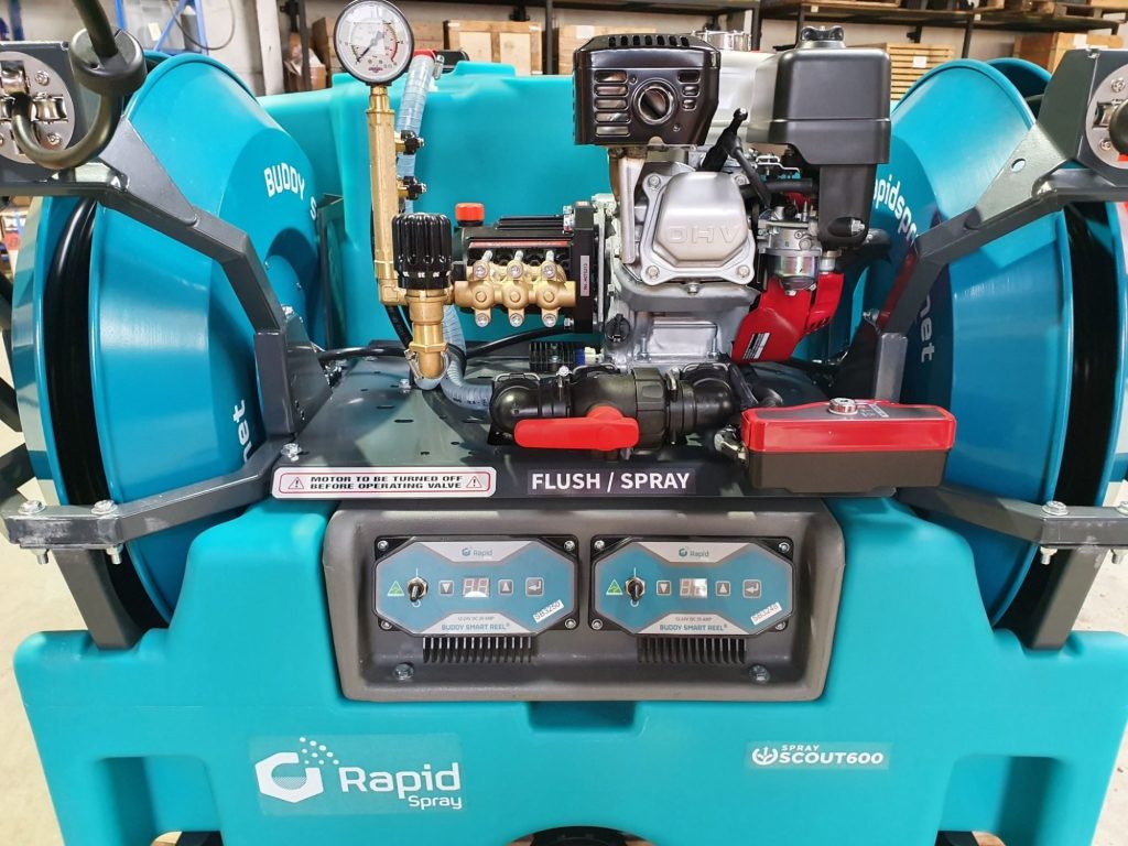 Rapid Spray Scout 360 litre UTV weed sprayer with Twin 100 mtr or 150 ...